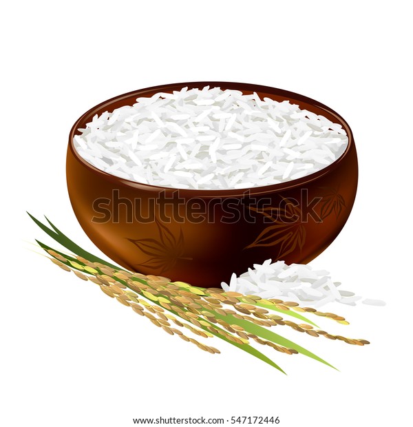 Rice Bowl Hand Drawn Vector Illustration: เวกเตอร์สต็อก (ปลอดค่า ...