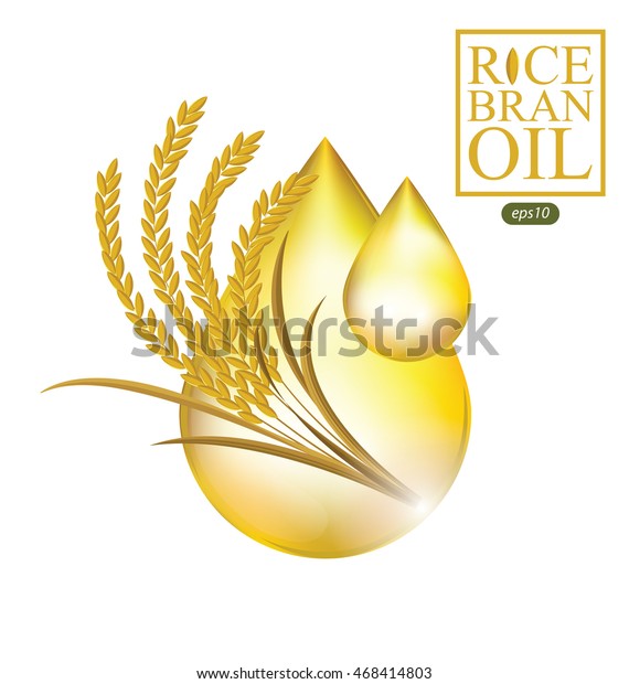 Rice Bran Oil Vector Illustration: เวกเตอร์สต็อก (ปลอดค่าลิขสิทธิ์ ...