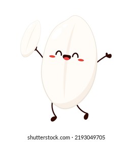Rice Character Design Rice Vector On Stock Vector (Royalty Free ...