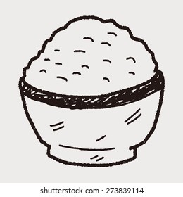 Rice Doodle Stock Vector (Royalty Free) 273839114 | Shutterstock
