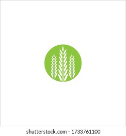 Rice Logo Icon Concept Illustration Stock Vector (Royalty Free ...