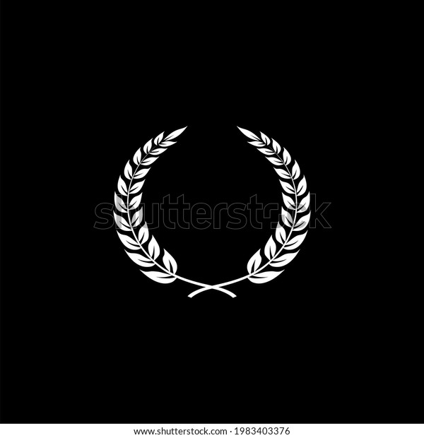 Rice Paddy Simple Icon Symbol Vector Stock Vector (Royalty Free ...
