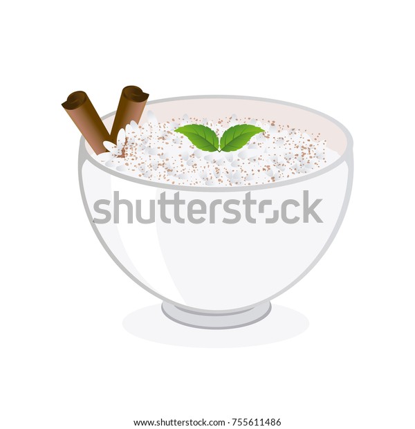704 Rice Pudding Vector Images, Stock Photos & Vectors | Shutterstock