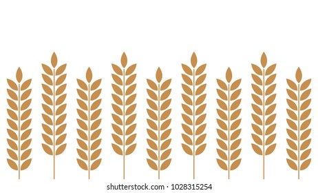 Rice Vector Free Space Text Wallpaper Stock Vector (Royalty Free ...