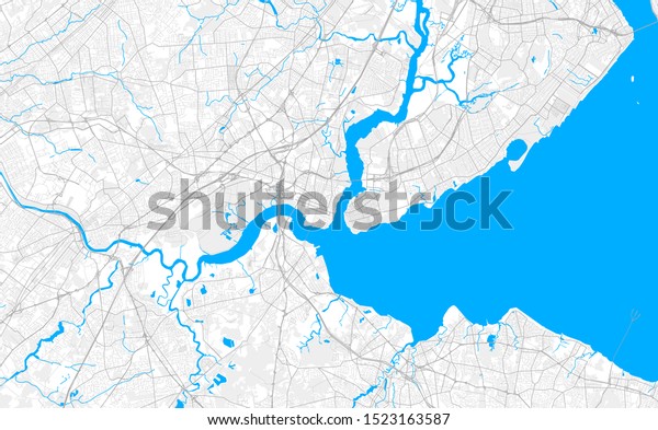 Rich Detailed Vector Area Map Perth: vector de stock (libre de regalías ...