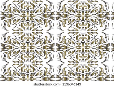 Rich Pattern Golden Age Pattern That Stock Vector (Royalty Free ...