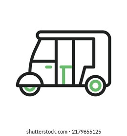 Rickshaw Icon Vector Image Can Be Stock Vector (Royalty Free) 2179655125 | Shutterstock