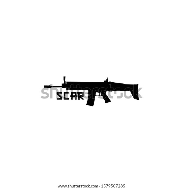 Rifle Gun Logo Design Stock Vector (Royalty Free) 1579507285 | Shutterstock