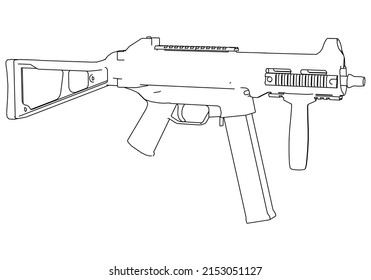 8,652 Rifle outline Stock Vectors, Images & Vector Art | Shutterstock