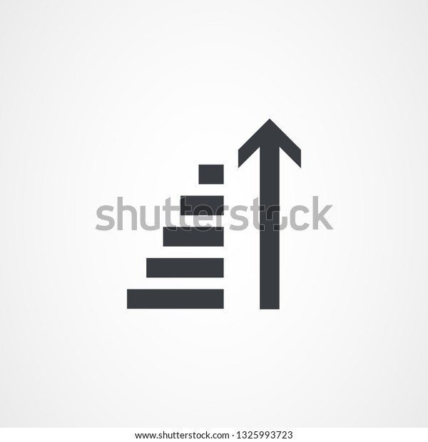 Right Alignment Arrow Business Icon Vector Stock Vector (Royalty Free ...