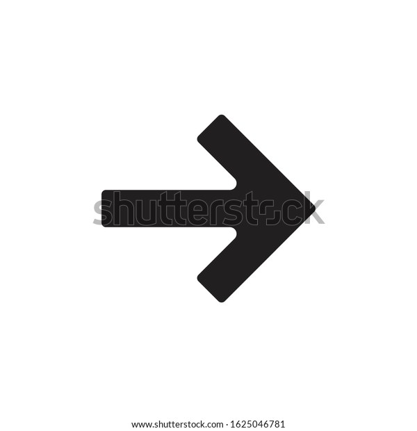 Right Arrow Icon Graphic Design Projects Stock Vector (Royalty Free ...