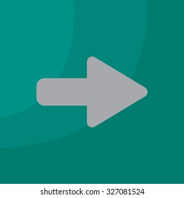 Right Arrow Symbol Icon 스톡 벡터(로열티 프리) 303560198 | Shutterstock