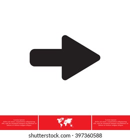 Right Arrow Symbol Icon: เวกเตอร์สต็อก (ปลอดค่าลิขสิทธิ์) 397360588 ...