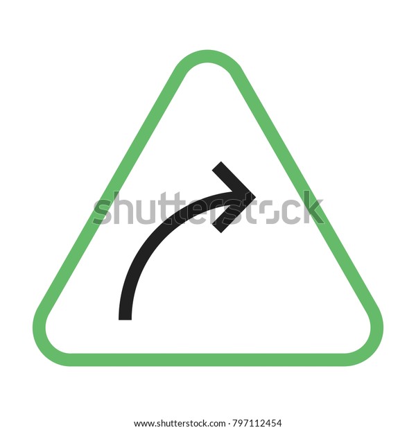 Right Hand Curve Stock Vector (Royalty Free) 797112454 | Shutterstock