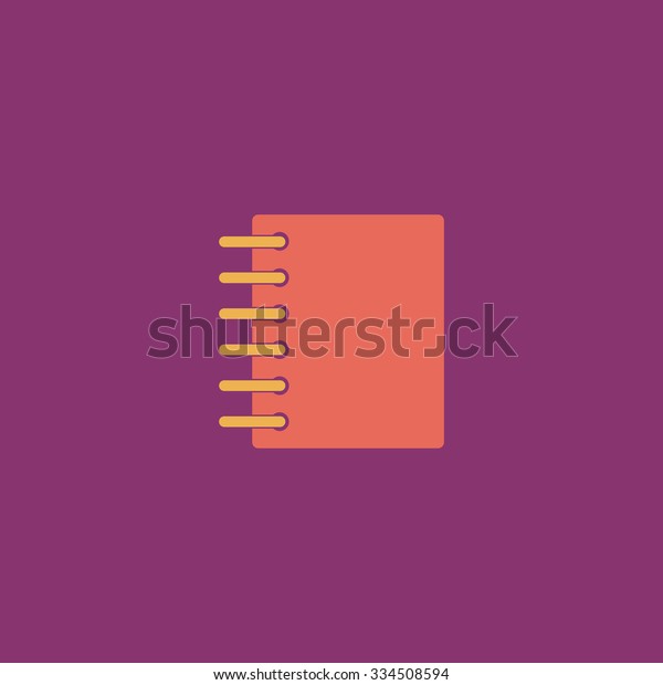 Ring Binder Calendar Notepad Colorful Vector Stock Vector (Royalty Free ...