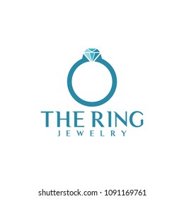 Ring Logo Design Stock Vector (Royalty Free) 1091169761