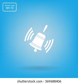 Ringing Bell Icon Stock Vector (Royalty Free) 369688406 | Shutterstock