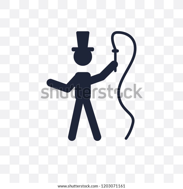 Ringmaster Transparent Icon Ringmaster Symbol Design Stock Vector ...