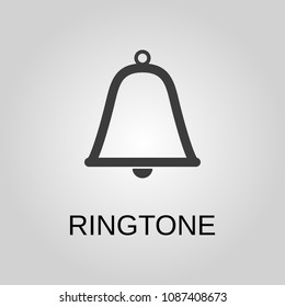 Ringtone Icon Ringtone Symbol Flat Design Stock Vector (Royalty Free ...