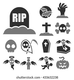 Rip Icon Set Stock Vector (Royalty Free) 433632238 | Shutterstock