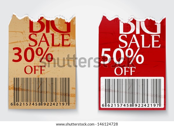 Ripped Labels Business Design Background: เวกเตอร์สต็อก (ปลอดค่า ...