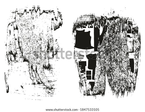Ripped Torn Paper Background Grunge Punk Stock Vector (Royalty Free ...
