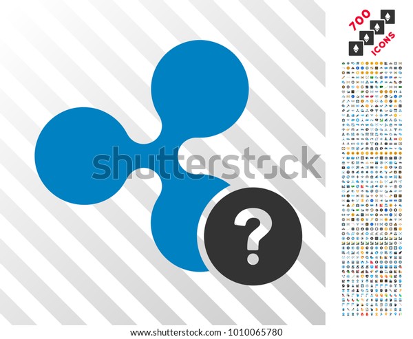 Ripple Unknown Status Icon 700 Bonus Stock Vector (Royalty Free ...
