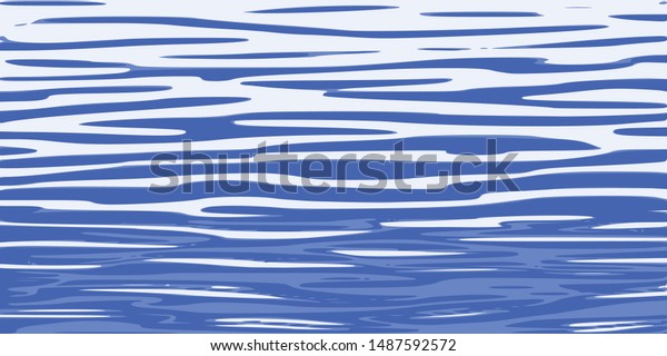Ripples Water Waves Sea Surface Vector 库存矢量图（免版税）1487592572 | Shutterstock
