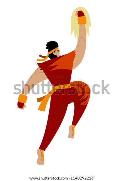 Rising Special Uppercut Stock Vector (Royalty Free) 1140292226 ...