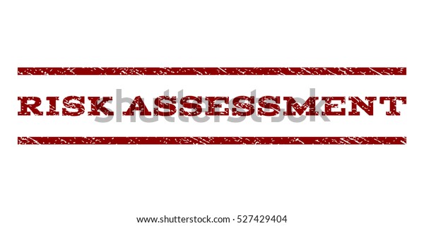 Risk Assessment Watermark Stamp Text Tag Stock Vector (Royalty Free ...