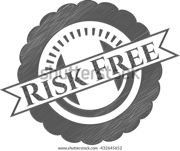 Risk Free Draw Pencil Strokes Stock Vector (Royalty Free) 432645652 ...