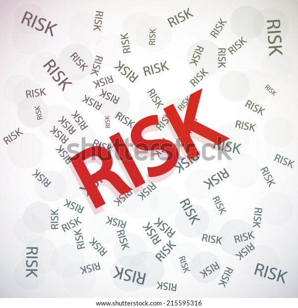 Risk Management Background Poster Business Illustration Stock Vector ...