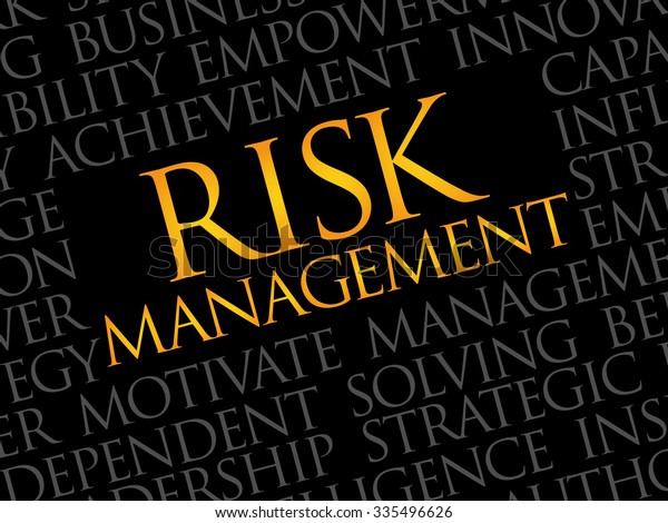 Risk Management Word Cloud Business Concept Stock Vector (Royalty Free ...