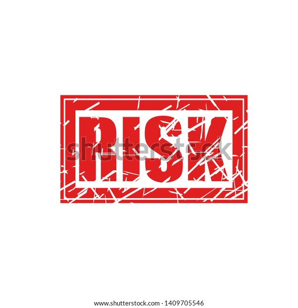 Risk Watermark Stamp Red Stamp Stock Vector (Royalty Free) 1409705546 ...