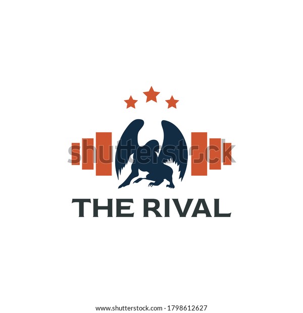 Rival Brand Logo Design Stock Vector (Royalty Free) 1798612627 ...