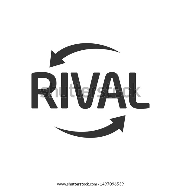 Rival Logo Arrow Symbol Icon Vector: เวกเตอร์สต็อก (ปลอดค่าลิขสิทธิ์ ...