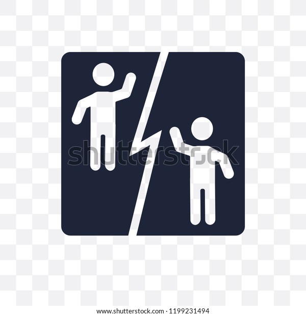 Rivalry Transparent Icon Rivalry Symbol Design Stock Vector (Royalty ...