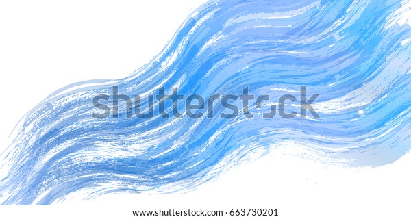 River Paper Water Background Stock Vector (Royalty Free) 663730201 ...
