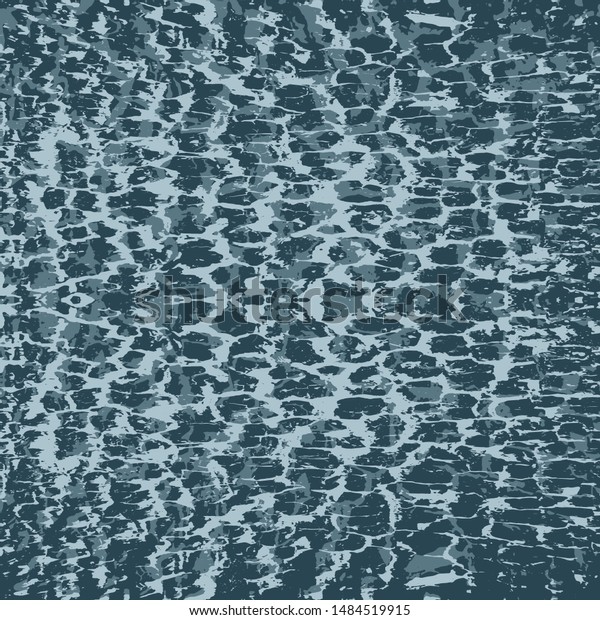 River Water Glare Smooth Surface Sea Stock Vector (Royalty Free ...