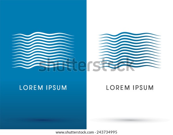 River Wave Water Logo Symbol Icon Stock Vector (Royalty Free) 243734995