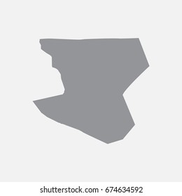 Riyadh City Map Gray On White Stock Vector (Royalty Free) 674634592 ...