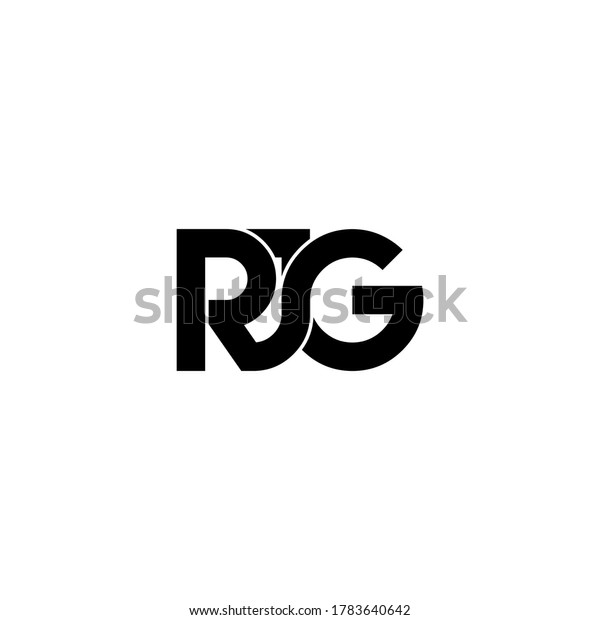Rjg Letter Original Monogram Logo Design Stock Vector (Royalty Free ...