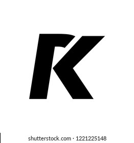 Number 7k Logo Design Vector: vector de stock (libre de regalías ...