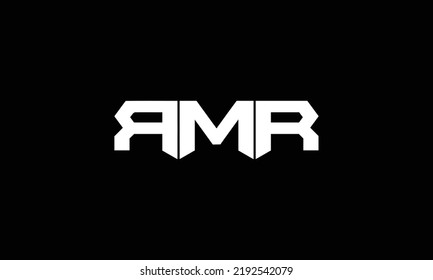 Rmr Letter Initial Logo Design Template Stock Vector (Royalty Free ...