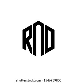 Rap Letter Logo Design Polygon Monogram: vector de stock (libre de ...