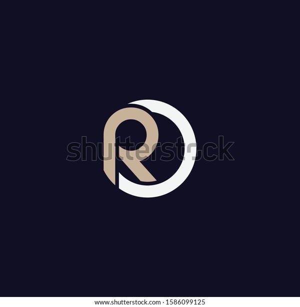 Ro Font Designs Logo Icons Stock Vector (Royalty Free) 1586099125 ...