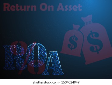 Roa Return On Asset Symbol On Stock Vector (Royalty Free) 1534024949 ...