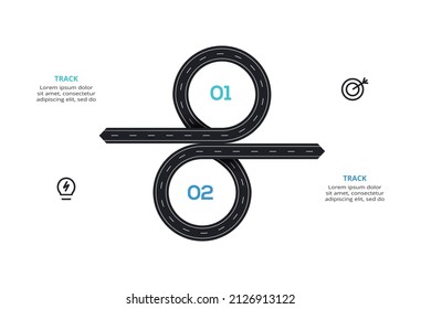 684 2 way infographic 이미지, 스톡 사진 및 벡터 | Shutterstock