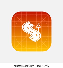 Road Icon Stock Vector (Royalty Free) 463245917 | Shutterstock