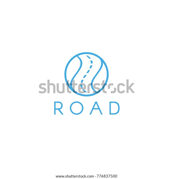 Road Logo Laconic Road Logotype Stock Vector (Royalty Free) 776837500 ...